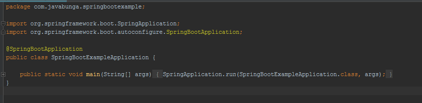 Spring Boot Hello World Application With Intellij Idea Ahmet Kapusuz